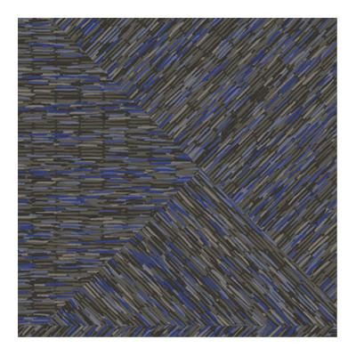 China Geometrisch van het Tapijttegels van de Lijnstapel Nylon Gedrukt de Douanepatroon 50cm*50cm Te koop
