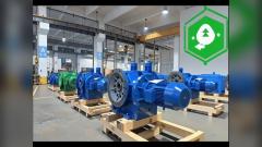 EKAF series flange mount helical bevel right angle gear motor