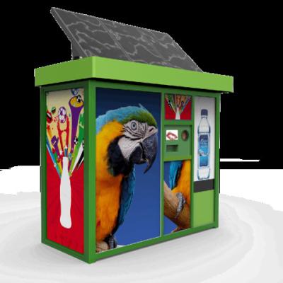 Chine Assortiment inverse actionné solaire de code barres de distributeur automatique de bouteille intelligente à vendre