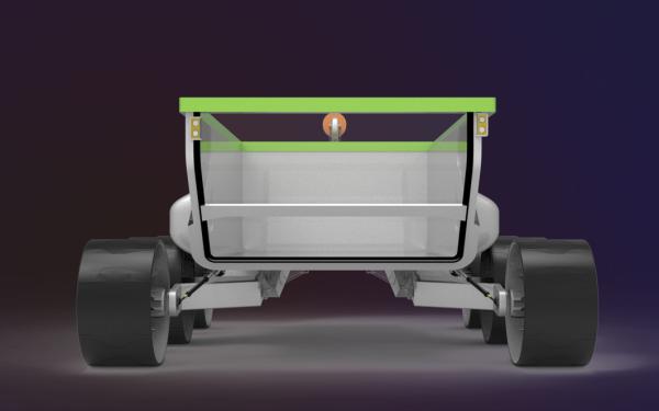 16% Slope Self Driving Autonomous Delivery Robots 48Vdc