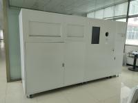 China Smart Reverse Vending Machine 1000 Bottle Capacity Solar Powered RVM with Compactor for sale