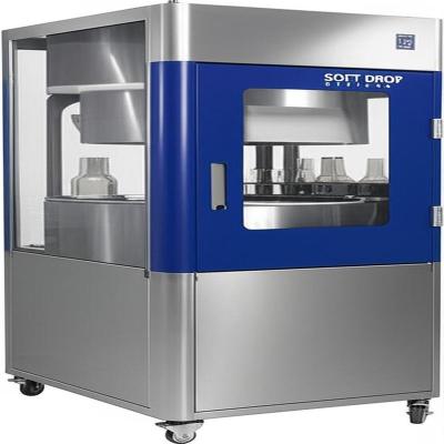 China Soft Drop Systems Bottle Reverse Vending Machine for Glass Bottle Segregated and Compressor for sale