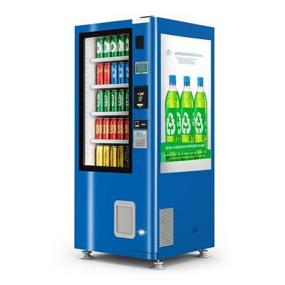 China Revolutionize Recycling with Our Plastic Bottle Reverse Vending Machine and Optional Refrigerator for sale