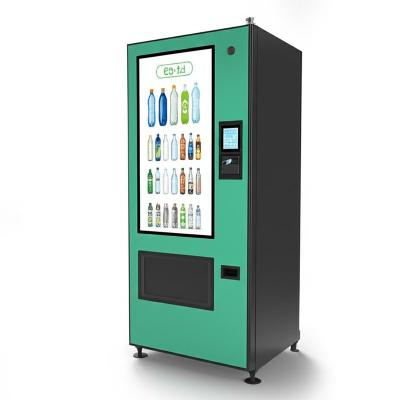 China 49inch Highlight Touch Screen Reverse Vending Machine for Eco-Friendly PET Material Management for sale