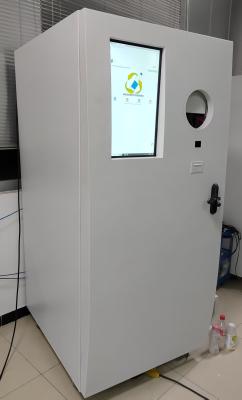 China multi-language indoor AI Vision Detection Reverse Vending Machine For glass recycling for resturant for sale