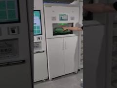 病院、研究室、工場向けRFID対応布製スクラブスーツ回収リサイクル自動販売機