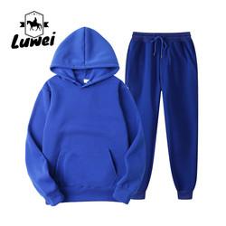 Cina Custom Felpe Con Cappuccio Bluzy Bulk Premium Blank Oversized Cut And Sew Pantaloni da ginnastica pesanti e Hoodie Set in vendita