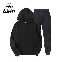 Cina Custom Felpe Con Cappuccio Bluzy Bulk Premium Blank Oversized Cut And Sew Pantaloni da ginnastica pesanti e Hoodie Set in vendita