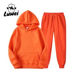 Cina Custom Felpe Con Cappuccio Bluzy Bulk Premium Blank Oversized Cut And Sew Pantaloni da ginnastica pesanti e Hoodie Set in vendita