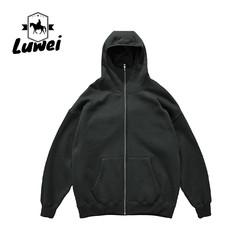 Cina Multi Color Over Size Soft Unisex Gym Drawstring Nero Pullover Maschile 350g Cappuccino di cotone Uomo e Corridore in vendita