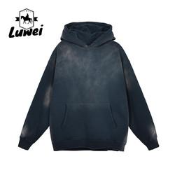 Cina Pull Over Cappuccio di cotone di peso pesante Magliette da copertura di grandi dimensioni Unisex in vendita