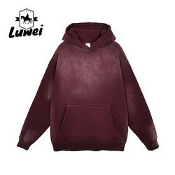 Cina Pull Over Cappuccio di cotone di peso pesante Magliette da copertura di grandi dimensioni Unisex in vendita