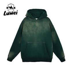 Cina Pull Over Cappuccio di cotone di peso pesante Magliette da copertura di grandi dimensioni Unisex in vendita