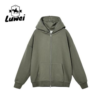 Cina Zip Up Cappuccino di cotone pesante tagliato invernale poliestere maschile maschile nero in vendita