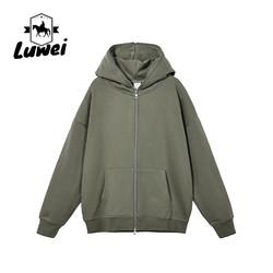Cina Zip Up Cappuccino di cotone pesante tagliato invernale poliestere maschile maschile nero in vendita