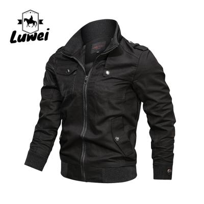 Cina Giubbotto in pelle uomo con tasche a zip in vendita