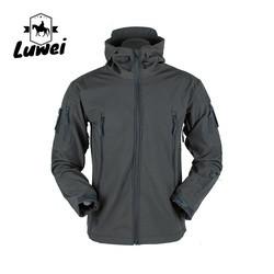 China Custom Logo Winter Kapuzen Zip Up Männliche Poly Warm Utility Chaqueta Giacca ein Vento Plain Long Coat Mäntel zu verkaufen