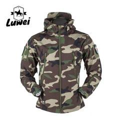 China Custom Logo Winter Kapuzen Zip Up Männliche Poly Warm Utility Chaqueta Giacca ein Vento Plain Long Coat Mäntel zu verkaufen