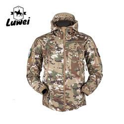 China Custom Logo Winter Kapuzen Zip Up Männliche Poly Warm Utility Chaqueta Giacca ein Vento Plain Long Coat Mäntel zu verkaufen