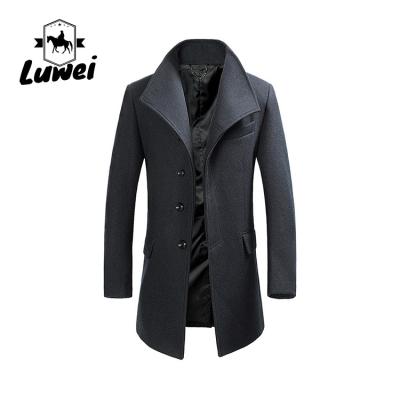 Cina Giubbotto invernale uomo Chaquetas Rectas Para Hombre Blouson Utility Abbigliamento esterno lungo cappotto elegante cappotti lunghi snelli in vendita