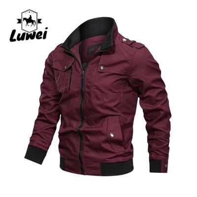 Cina Collare personalizzato Chaqueta Moto Trench Cagoul Utility Manteau Zipper Abbigliamento maschile Windbreaker Giacche Cappotti in vendita
