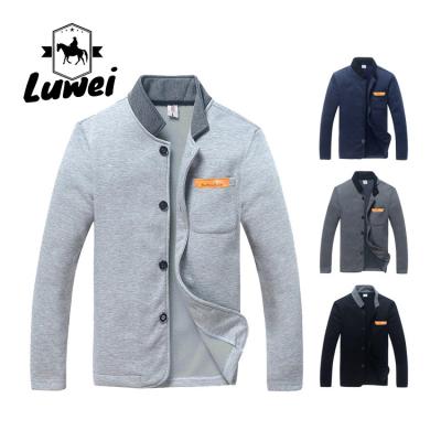 Cina Utilità Palto Abrigos De Hombre Uomo Edizione Slim Single Buckle Color Solid Giacca a colletto a manica lunga in vendita