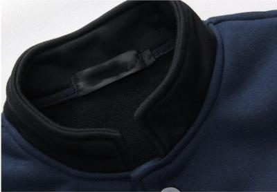 Cina Utilità Palto Abrigos De Hombre Uomo Edizione Slim Single Buckle Color Solid Giacca a colletto a manica lunga in vendita