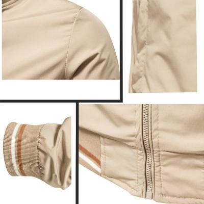 Cina Custom New Design Classic Winter Flight Man Bomber Jacket Tessuto Stampato Rivestito Smart Casual Stampato Jacket per l'estate 3-7 giorni in vendita