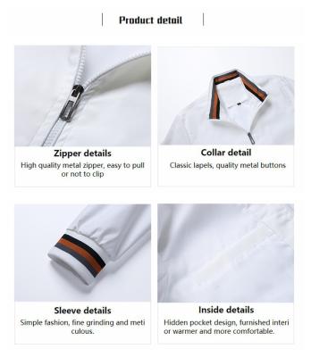Cina Custom New Design Classic Winter Flight Man Bomber Jacket Tessuto Stampato Rivestito Smart Casual Stampato Jacket per l'estate 3-7 giorni in vendita