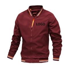 Cina Custom New Design Classic Winter Flight Man Bomber Jacket Tessuto Stampato Rivestito Smart Casual Stampato Jacket per l'estate 3-7 giorni in vendita