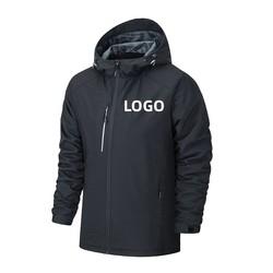 China Wasserdichte Windschutzjacke für den Außenbereich, benutzerdefiniertes Logo, wasserdichte Windschutzjacken, Plusgröße, Herren, Damen, Jacken für Männer zu verkaufen