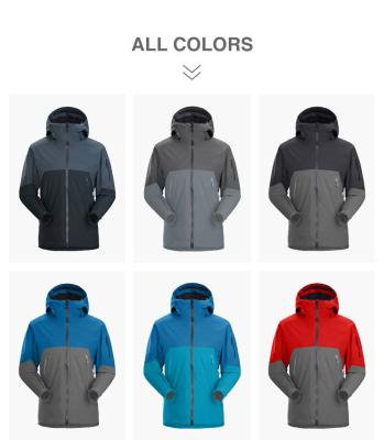 China 2023 Großhandel Custom Stickerei Logo wasserdicht Reißverschluss Softshell Jacke Polyestermantel Windbreaker Jacke für Männer zu verkaufen