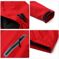 China Custom Logo Outer Wear Apparel Spandex Polyester Softshell Jacket Windbreaker for sale