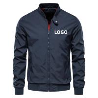 China Solid Color Warm Down Jacket Spring Autumn Handsome Casual Jacket for sale