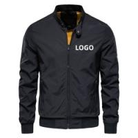 China Solid Color Warm Down Jacket Spring Autumn Handsome Casual Jacket for sale