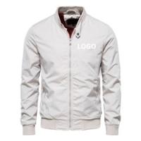 China Solid Color Warm Down Jacket Spring Autumn Handsome Casual Jacket for sale