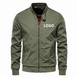 Cina Giubbotto casual da uomo Sport Colorato massiccio Giacca da uomo semplice Giacca da squadra per uomini in vendita