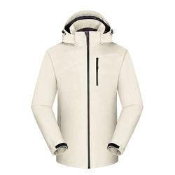 Cina Giubbotto impermeabile per golf abbigliamento esterno cappotto impermeabile abiti da pioggia OEM tasche nero nylon softshell giacca per uomini in vendita