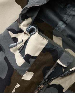 Cina Giubbotto leggero per uomo impermeabile, traspirante, mimetico, da pesca, da pioggia, da caccia, camuffato in vendita