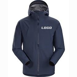 China 2023 Logotipo personalizado de alta qualidade impermeável em branco para casaco Inverno Softshell Unisex Capuzado Outdoor Windbreaker Jacket masculino à venda