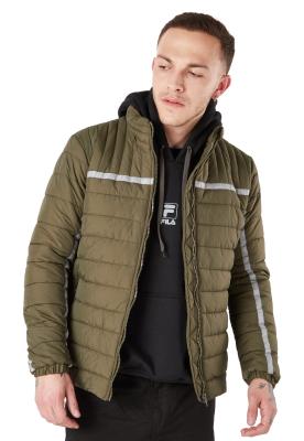 China Puffer gepolsterte Jacke Emboss Druck Outdoor Winter Herrenmantel zu verkaufen
