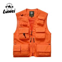China Zomer Multiple Pockets Tactics Mesh Slim Utility Oversize Utility Outdoor Fishing Mannelijke jurk Te koop