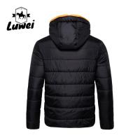 China Bubble Puffer Cotton Padded Jackets Zip Up Plus Size Softshell Winter Coat for sale