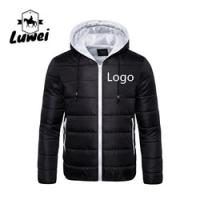 China Bubble Puffer Cotton Padded Jackets Zip Up Plus Size Softshell Winter Coat for sale