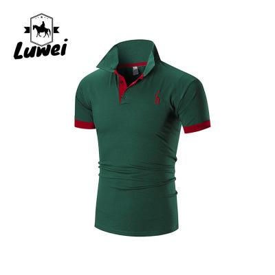 Cina Slim Fit 100 Camicie da polo in cotone asciugatura rapida manica corta in vendita