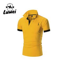 Cina Slim Fit 100 Camicie da polo in cotone asciugatura rapida manica corta in vendita