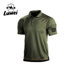 Cina T-shirt da ufficio in cotone a manica corta in vendita