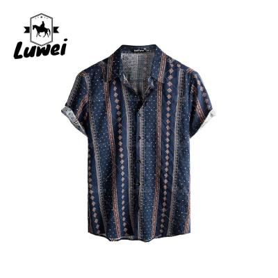 Cina Uomini di lavoro casual camicia slim fit anti piling abbigliamento di primavera adulto in vendita