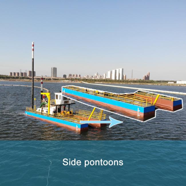 18 Inch Power 1233kw Full Hydraulic System River Dredger for Lake/River