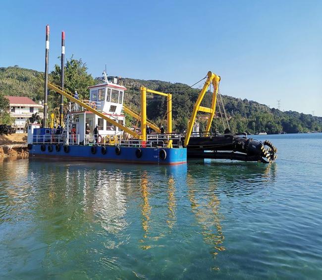 PLC Siemens 12 Inch Cutter Suction Sand Grvel Dredger